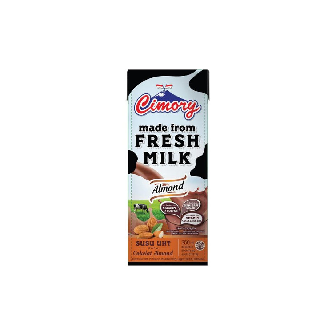 Cimory - UHT Milk CS Almond 250Ml (40/Carton) – Tasty Snack Indonesia