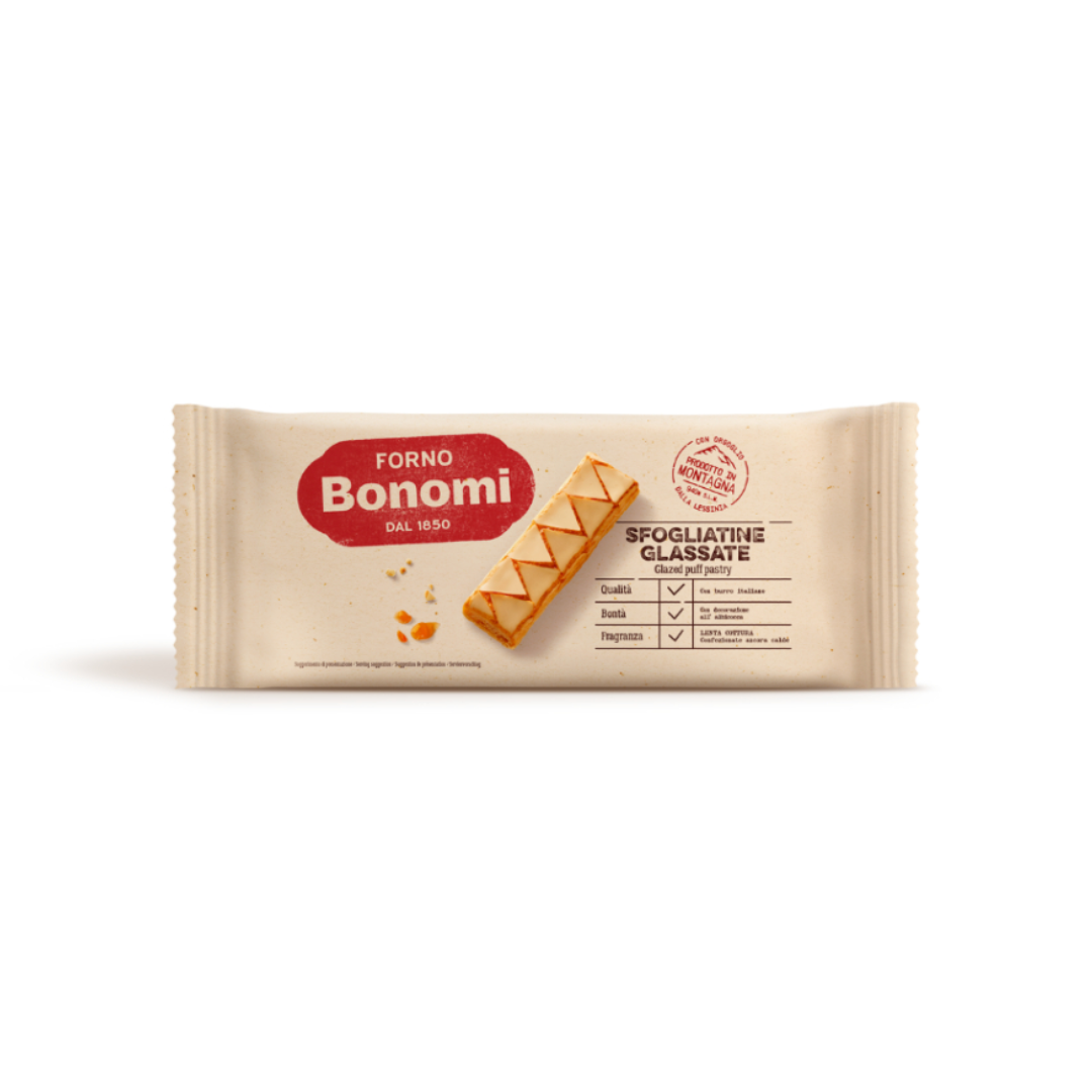Forno Bonomi - Sfogliatine Glazed Puff Pastry 135Gr (20/Carton) – Tasty ...