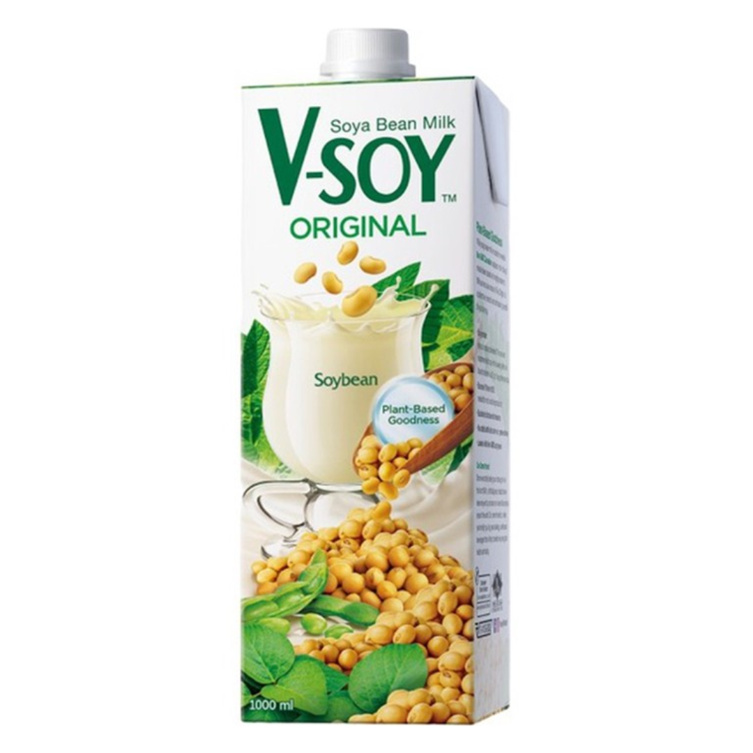 V-Soy - V-Oat Original UHT 1000Ml (12/Carton) – Tasty Snack Indonesia