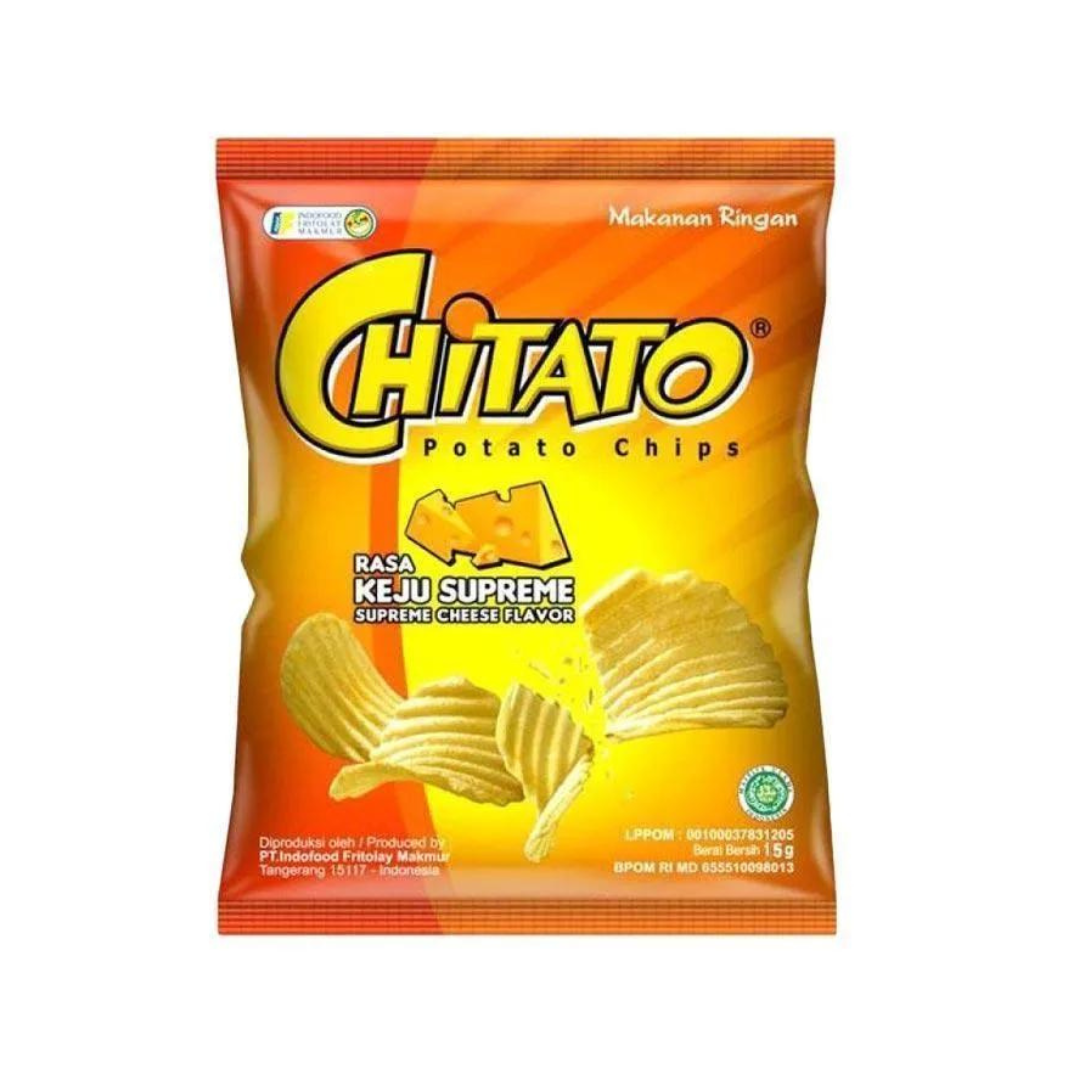 Chitato - Chips Cheese Supreme 35Gr (40/Carton) – Tasty Snack Indonesia