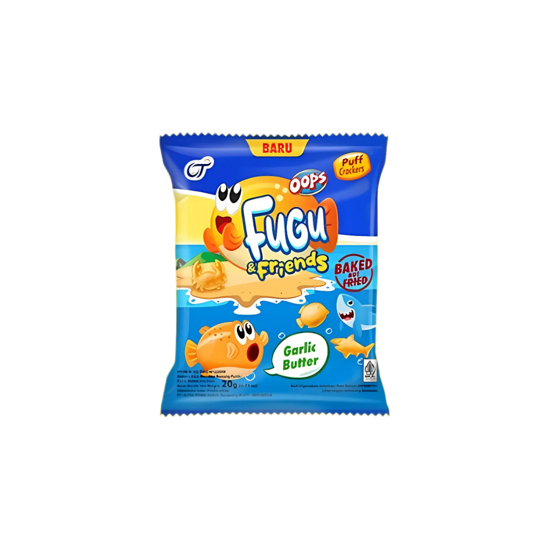 Fugu - Garlic Butter 20Gr (60/Carton) – Tasty Snack Indonesia