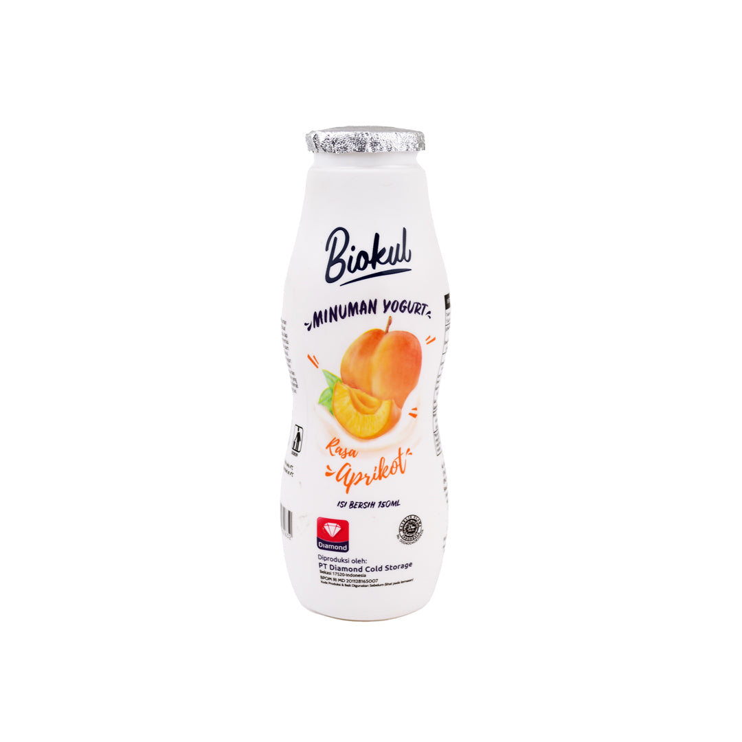 Biokul - Drink Yogurt Apricot 150Ml (12/Carton) – Tasty Snack Indonesia