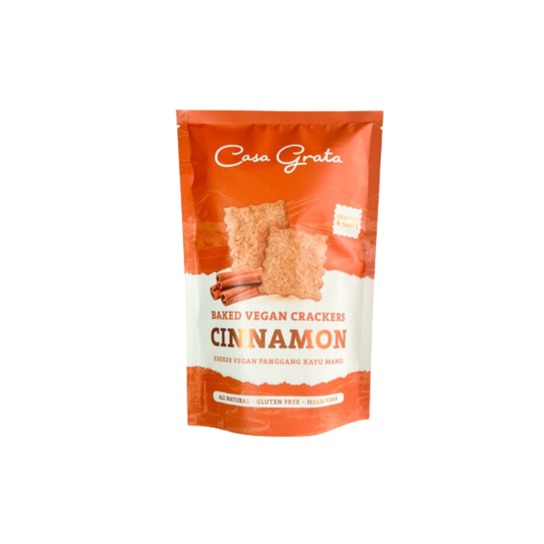 Casa Grata - Crackers Cinnamon Sweet 70Gr (24/Carton) – Tasty Snack ...