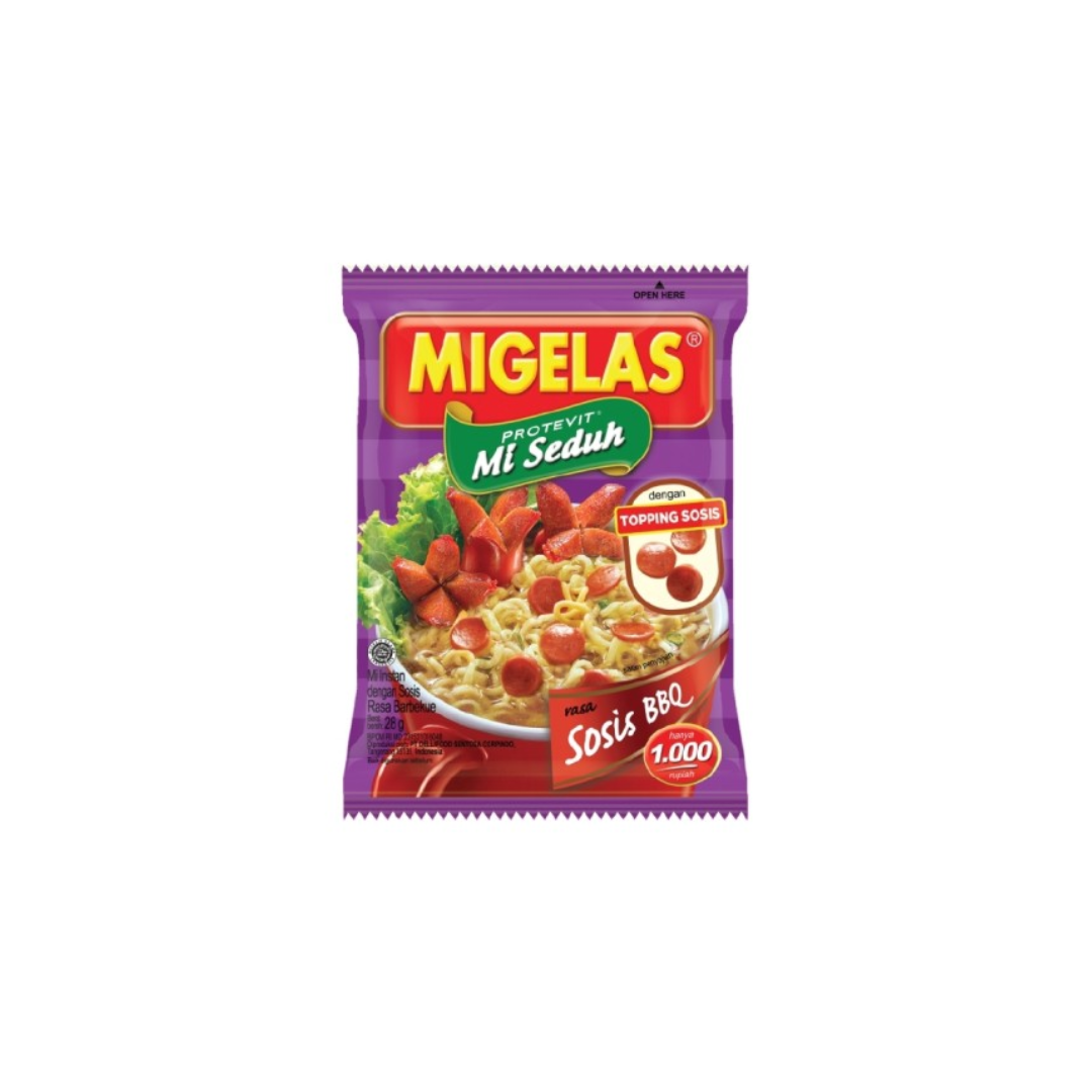 Migelas - Protevit Sosis Bbq 30Gr (132/Carton) – Tasty Snack Indonesia