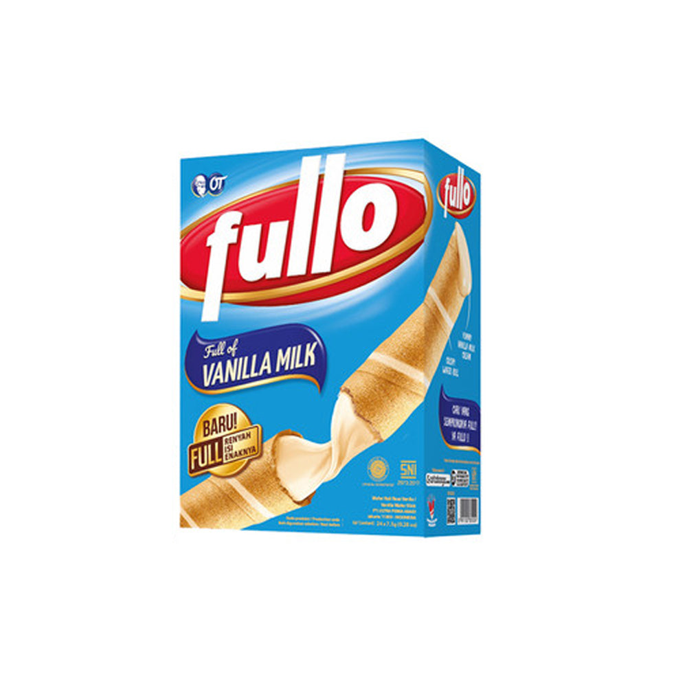 Fullo - Box Vanilla Milk 7Gr (6/Carton) – Tasty Snack Indonesia