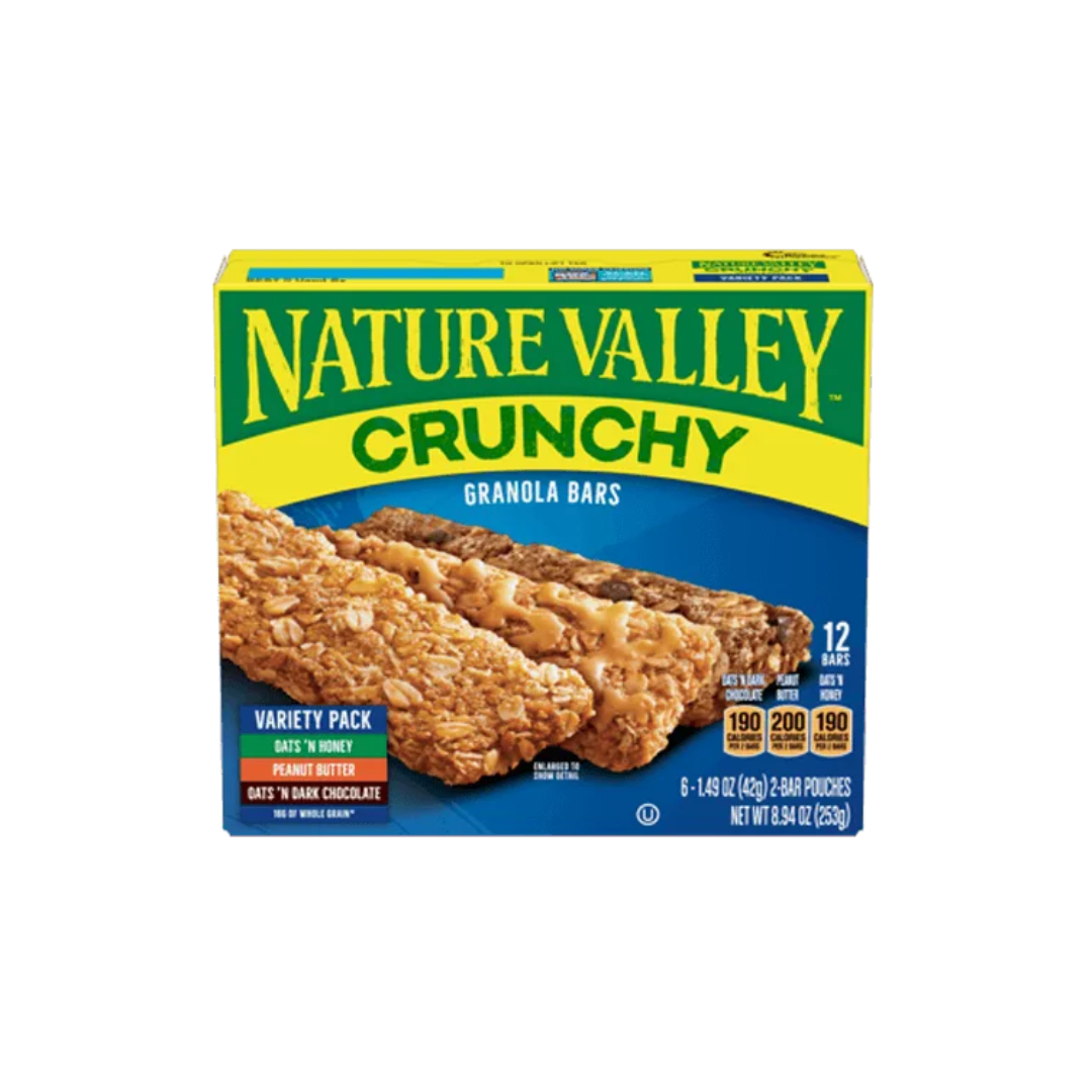Nature Valley - Variety Pack 252Gr (12/Carton) – Tasty Snack Indonesia