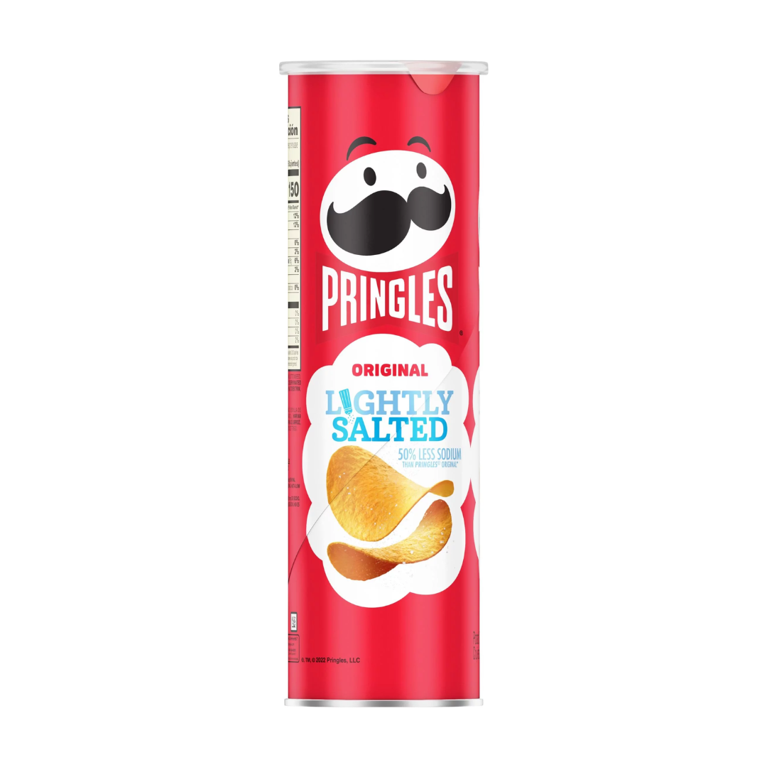Pringles - Original Lightly Salted 5.2Oz (14/Carton) – Tasty Snack ...