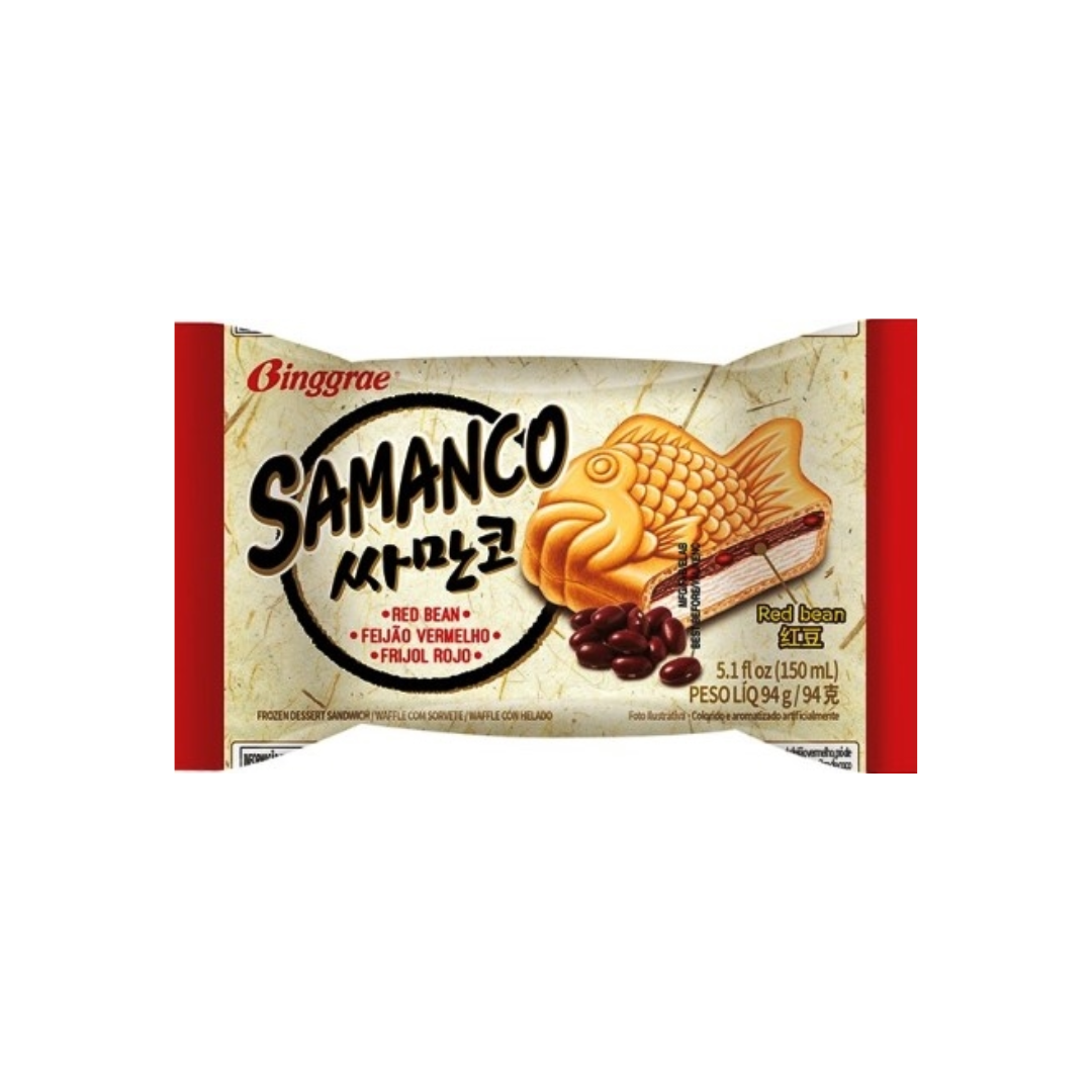Samanco - Red Bean Desert Sandwich 150Ml (24/Carton) – Tasty Snack ...