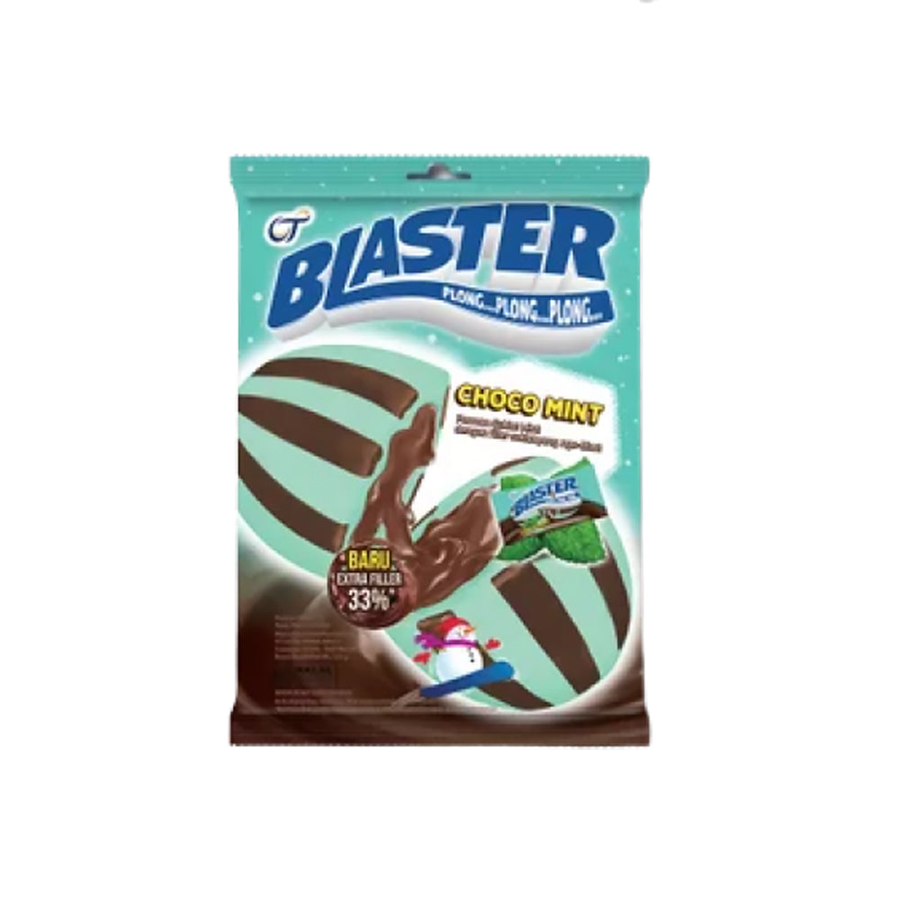 Blaster - Choco Mint 125Gr (24/Carton) – Tasty Snack Indonesia