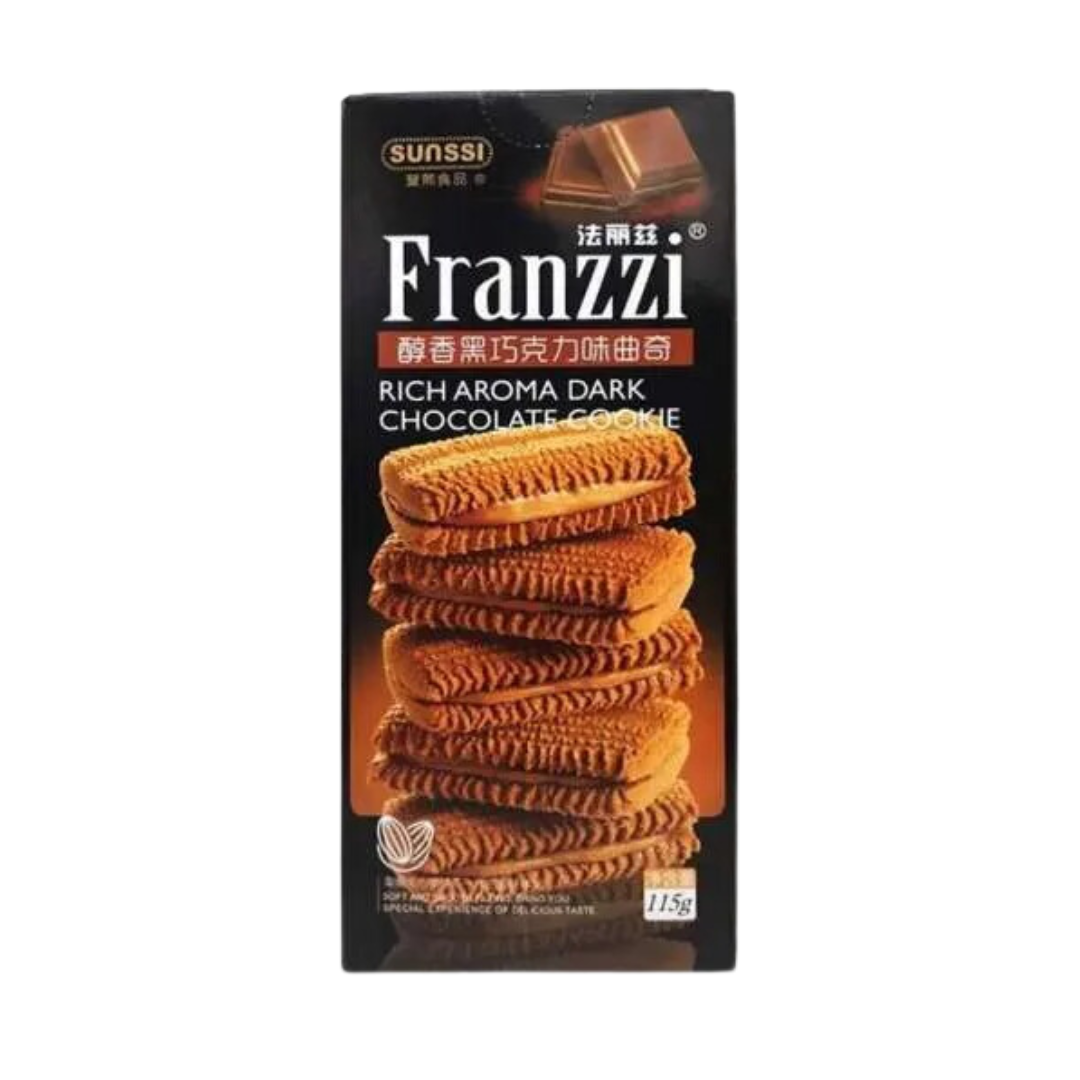 Franzzi - Rich Aroma Dark Chocolate Cookies 115Gr (24/Carton) – Tasty ...