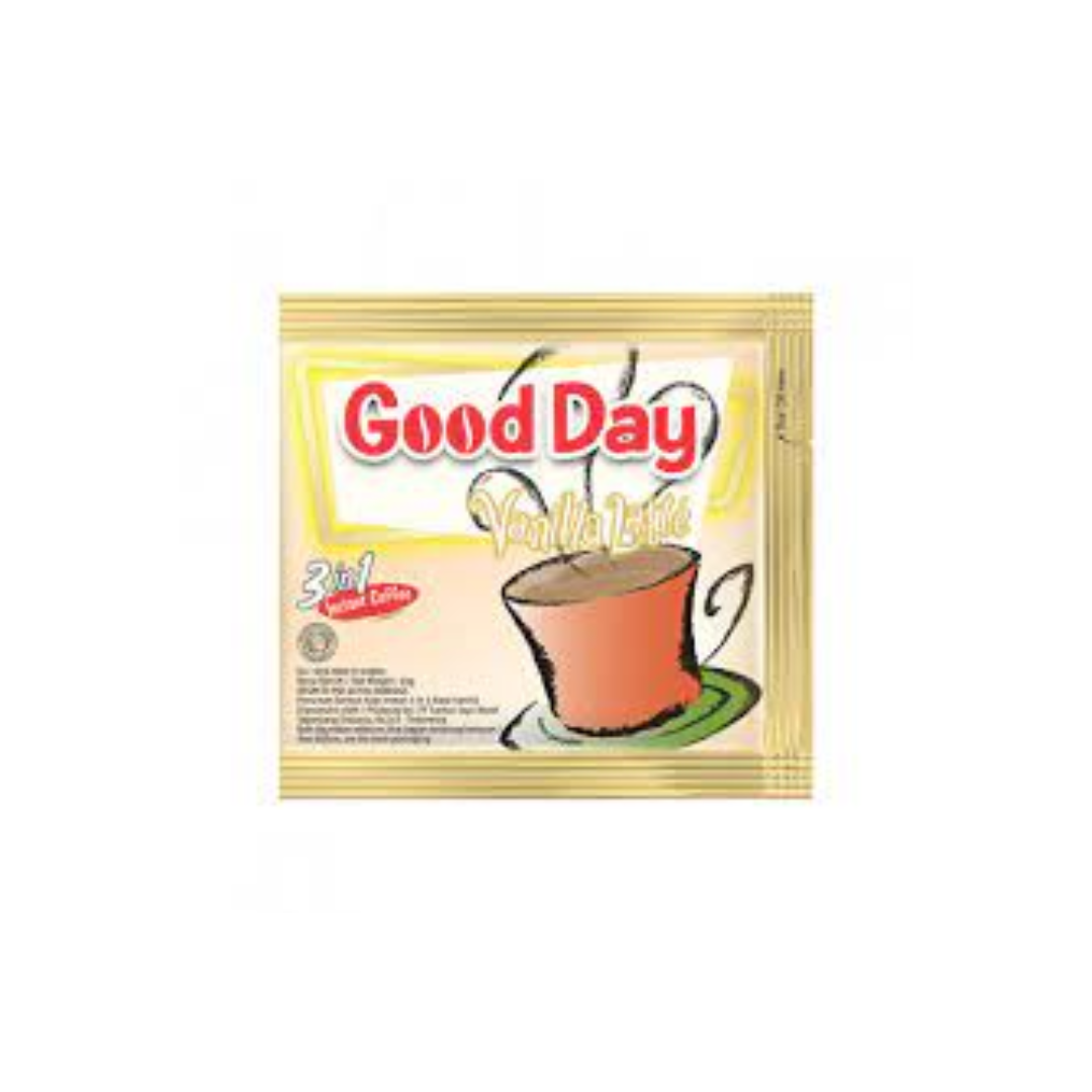 Good Day - Vanilla Latte 20Gr (120/Carton) – Tasty Snack Indonesia