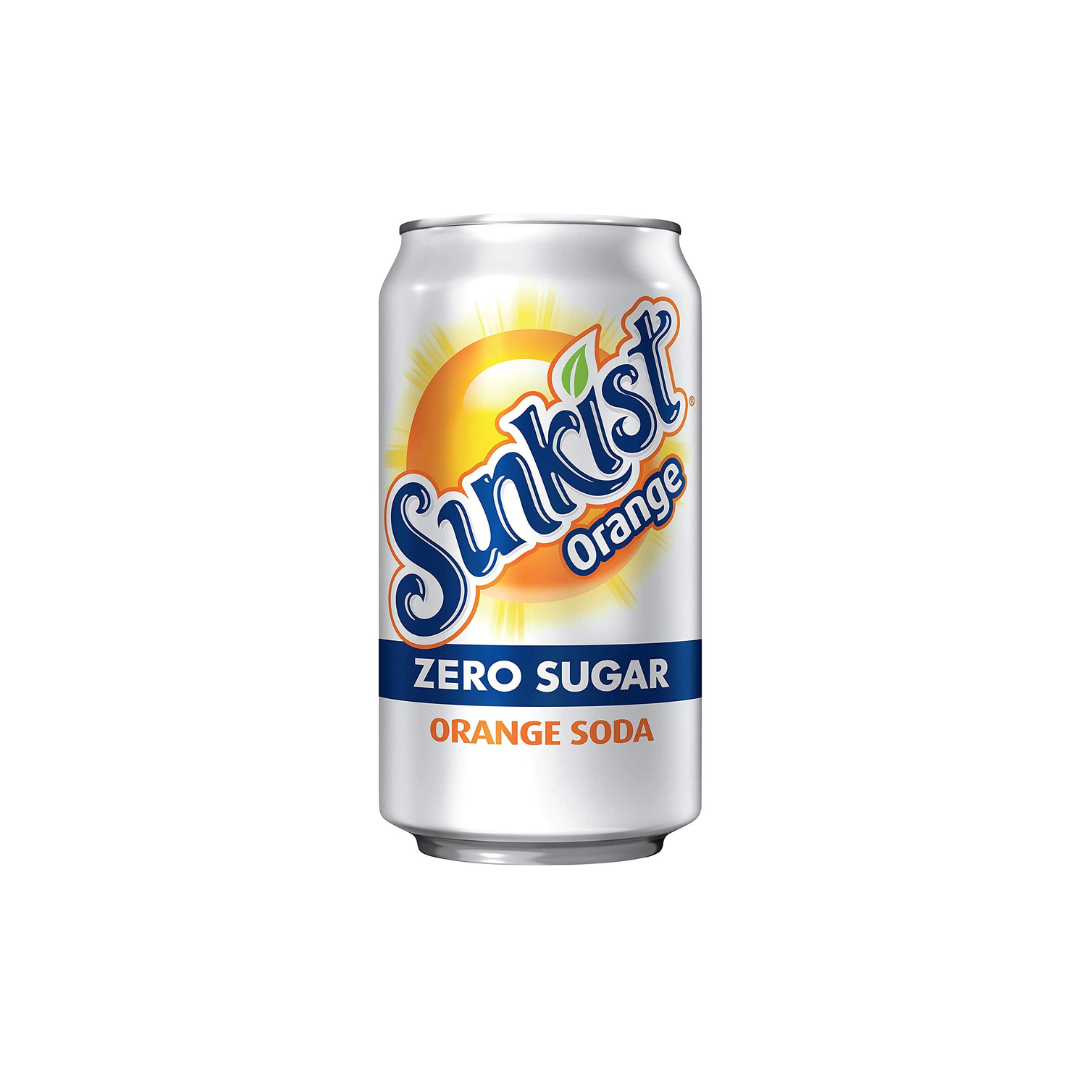 Sunkist - Orange Zero Sugar 12Oz (12/carton) – Tasty Snack Indonesia