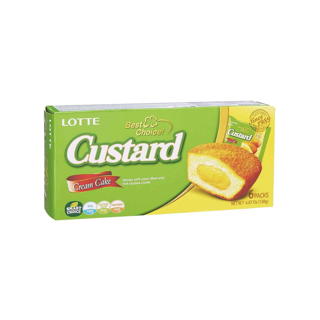 Lotte - Custard 138Gr (12/Carton) – Tasty Snack Indonesia