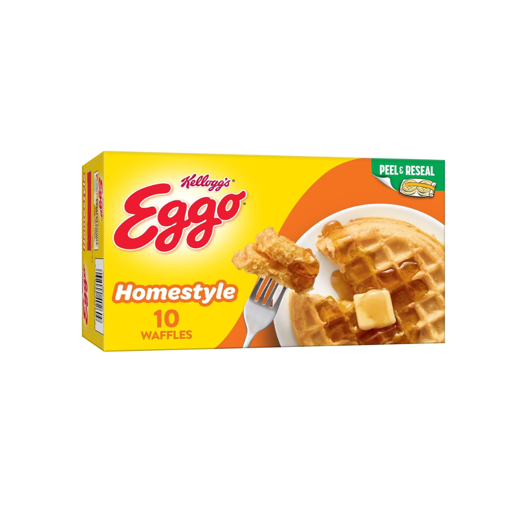 Kelloggs - Eggo Waffles Homestyle 12.3Oz (8/Carton) – Tasty Snack Indonesia