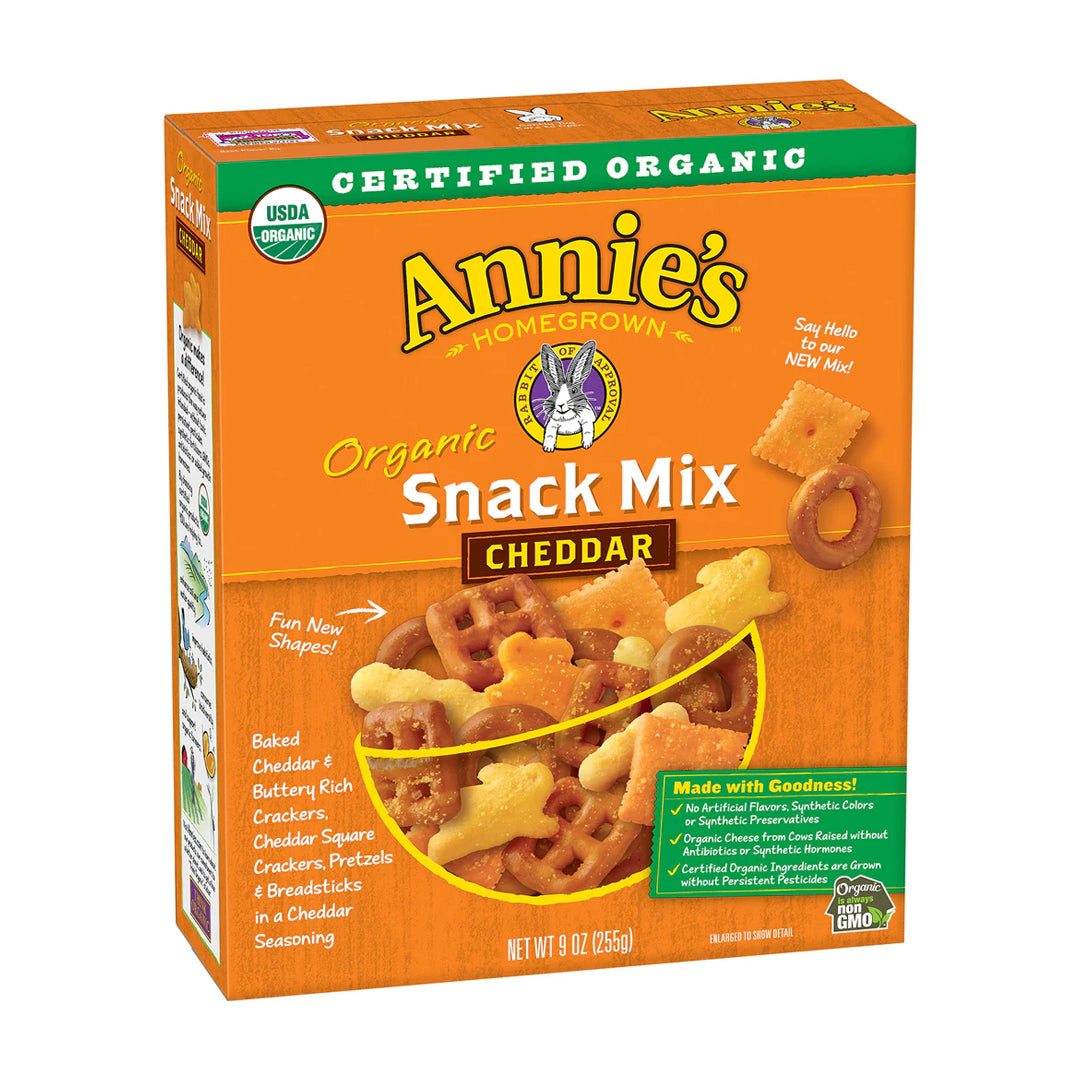 Annie's - Organic Snack Mix Cheddar 255Gr (12/Carton) – Tasty Snack ...