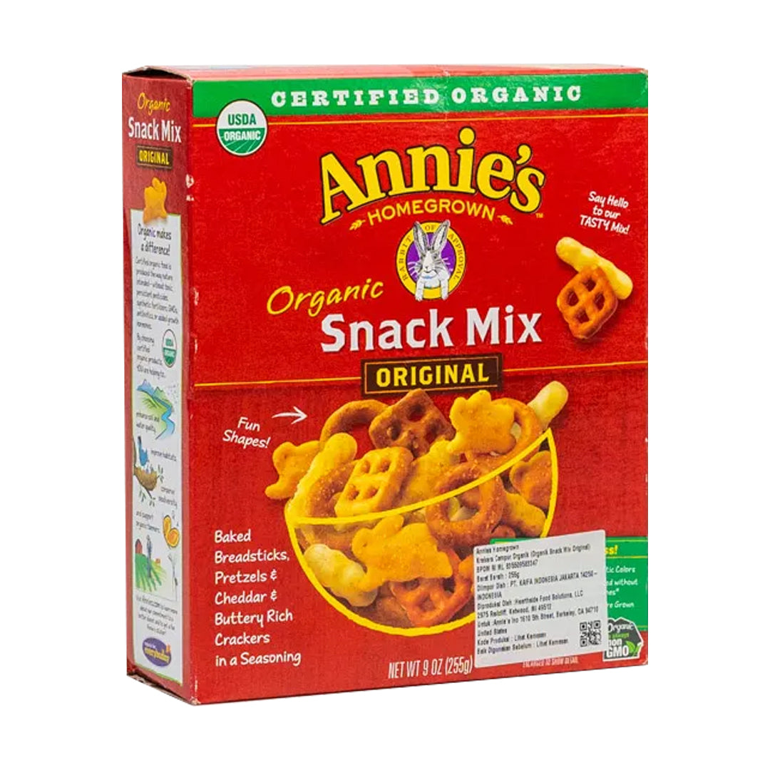 Annie's - Organic Snack Mix Original 255Gr (12/Carton) – Tasty Snack ...