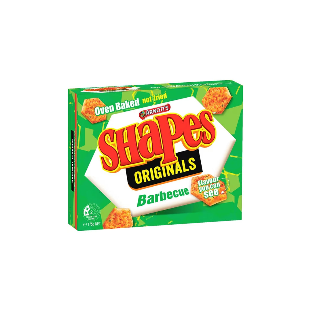 Arnott's - Shapes Original Bbq 175Gr (24/Carton) – Tasty Snack Indonesia