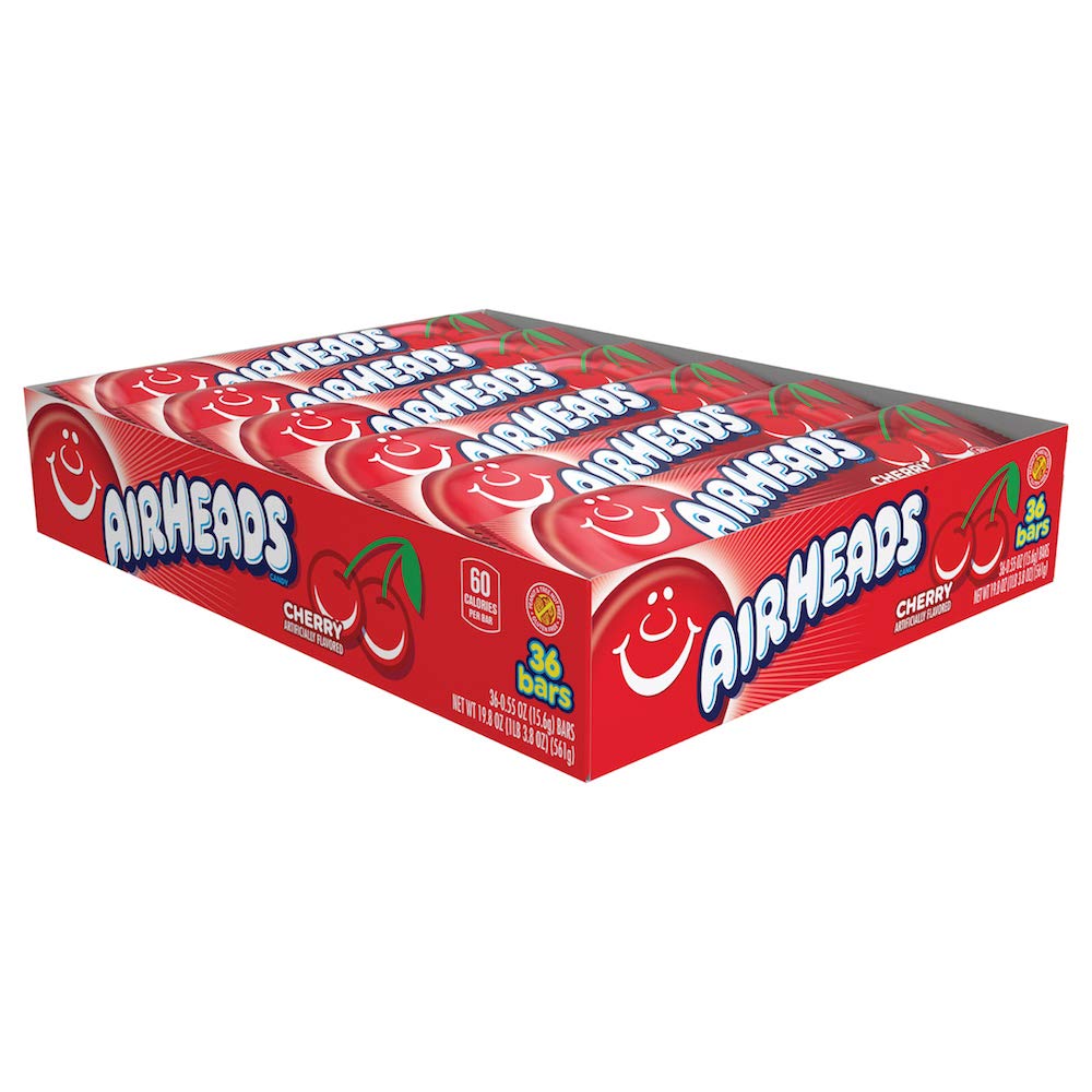Airheads - Cherry 0.55Oz (36/Carton) – Tasty Snack Indonesia