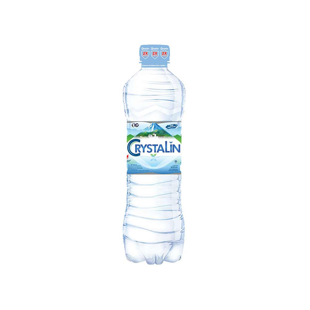 Crystalin - Air Mineral Btl 600Ml (24/Carton) – Tasty Snack Indonesia