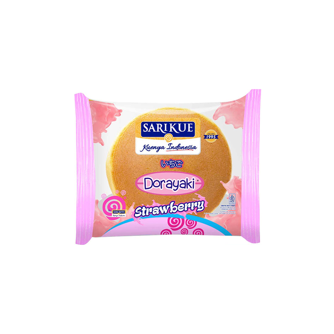 Sariroti - Dorayaki Strawberry – Tasty Snack Indonesia