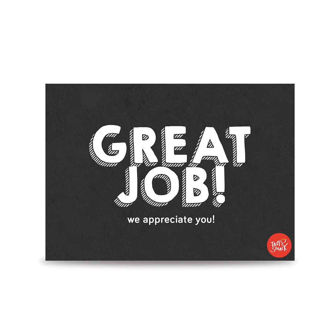 Great Job Card – Tasty Snack Indonesia