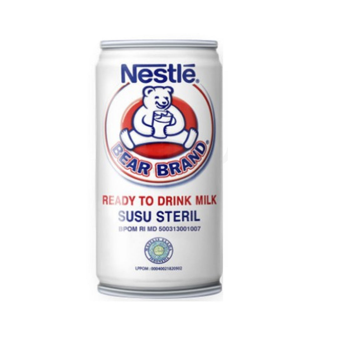 Bear Brand - Milk Tin 189Ml (30/Carton) – Tasty Snack Indonesia