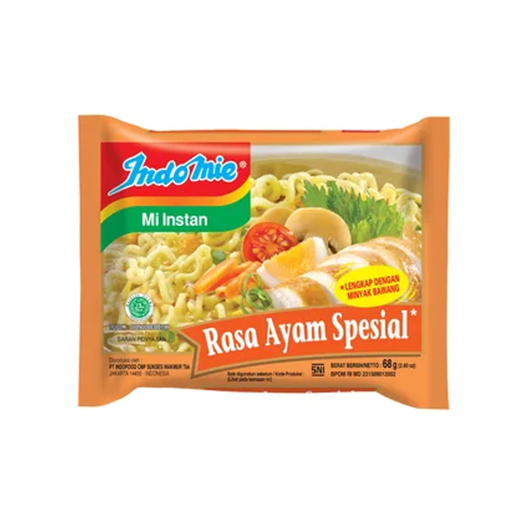 Indomie - Mie Instant Ayam Special Pck 68Gr (40/Carton) – Tasty Snack ...