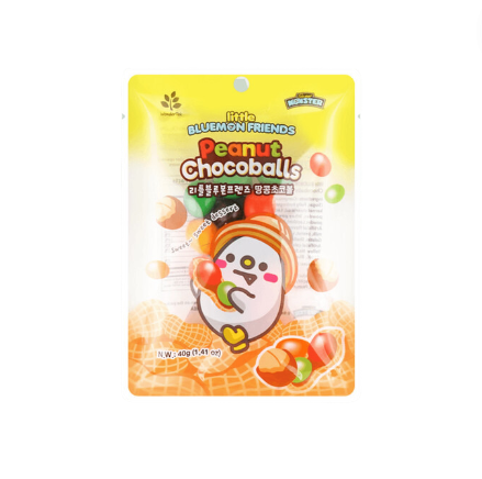Little Bluemon Friends - Peanut Chocoball 40Gr (80/Carton) – Tasty ...