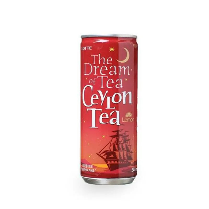 Lotte Ceylon Tea Can 240Ml (30/Carton) – Tasty Snack Indonesia