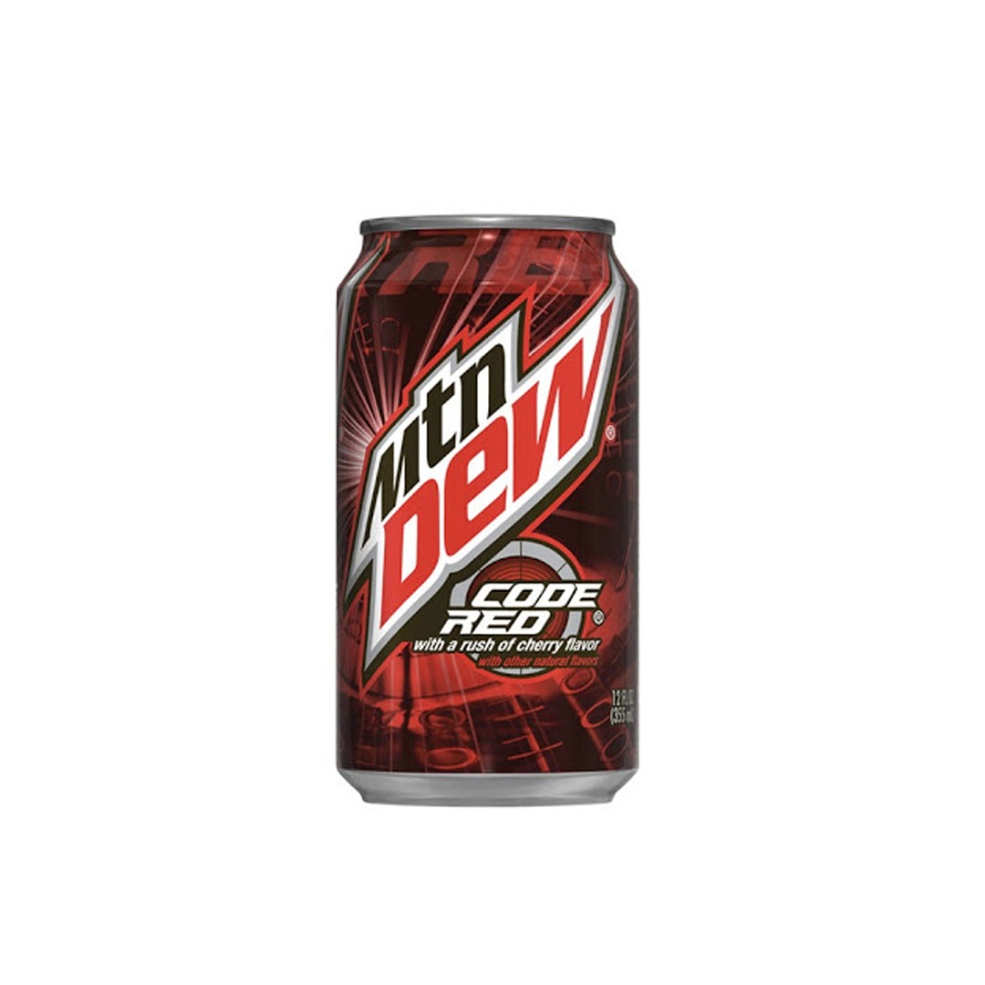 Mountain Dew - Code Red 12 fl Oz (12/carton) – Tasty Snack Indonesia