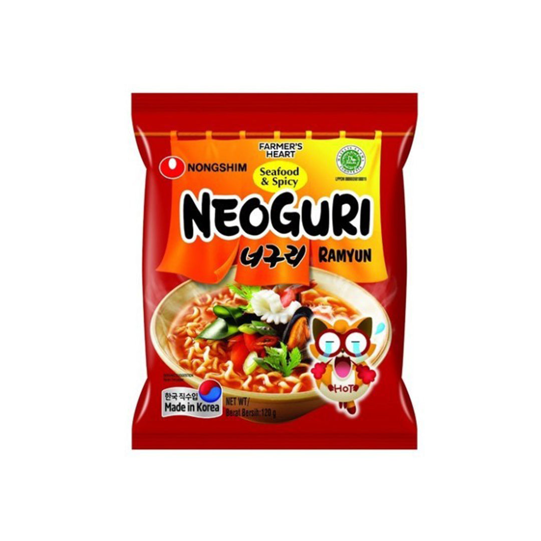 Neoguri - Hot 120Gr (20/Carton) – Tasty Snack Indonesia