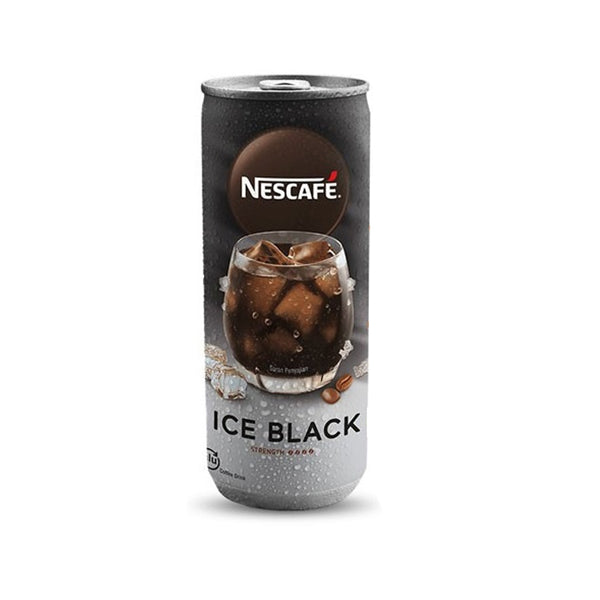 Nescafe - Ice Black 220 Ml (24/Carton) – Tasty Snack Indonesia