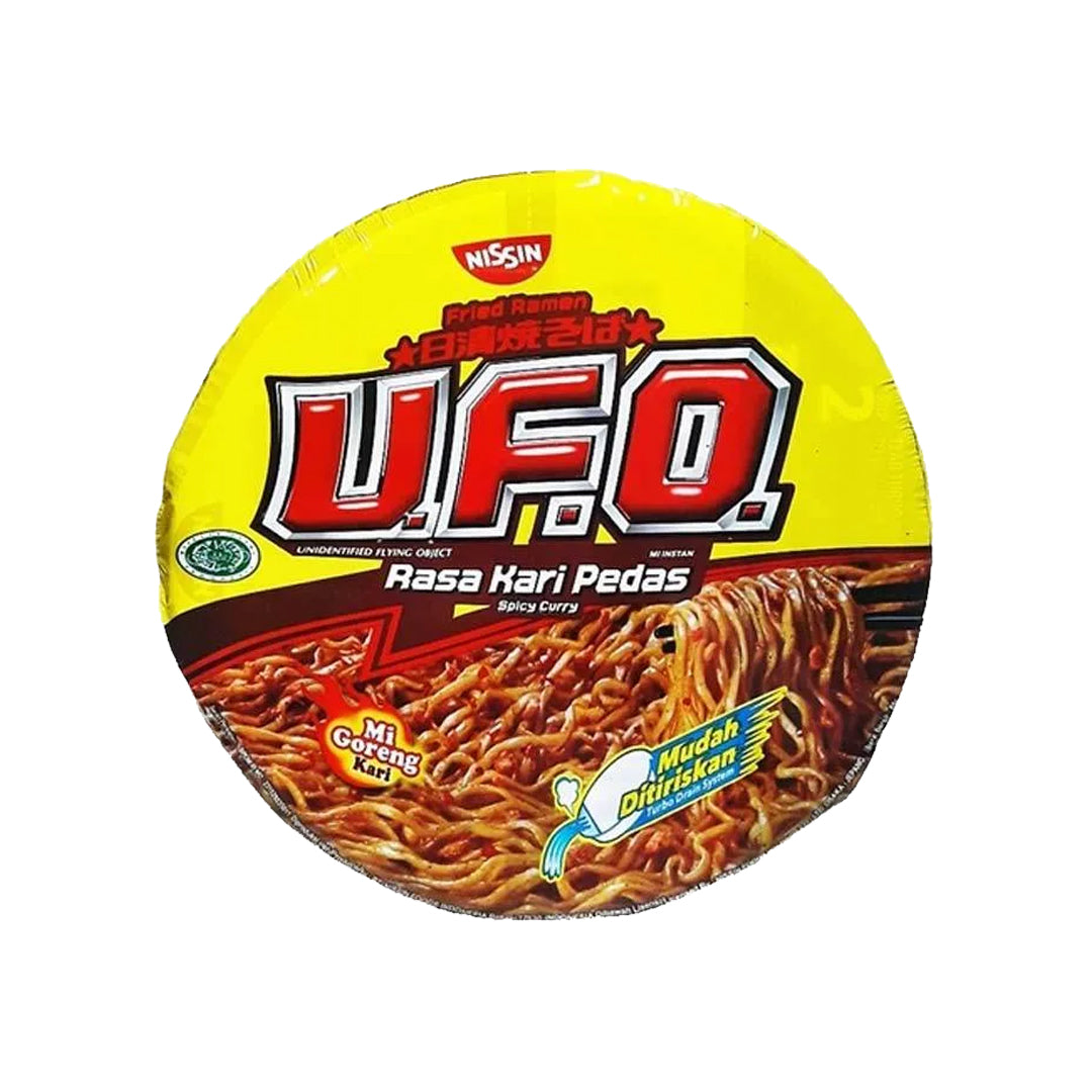 Nissin - Ufo Kari Pedas 88Gr (12/Carton) – Tasty Snack Indonesia