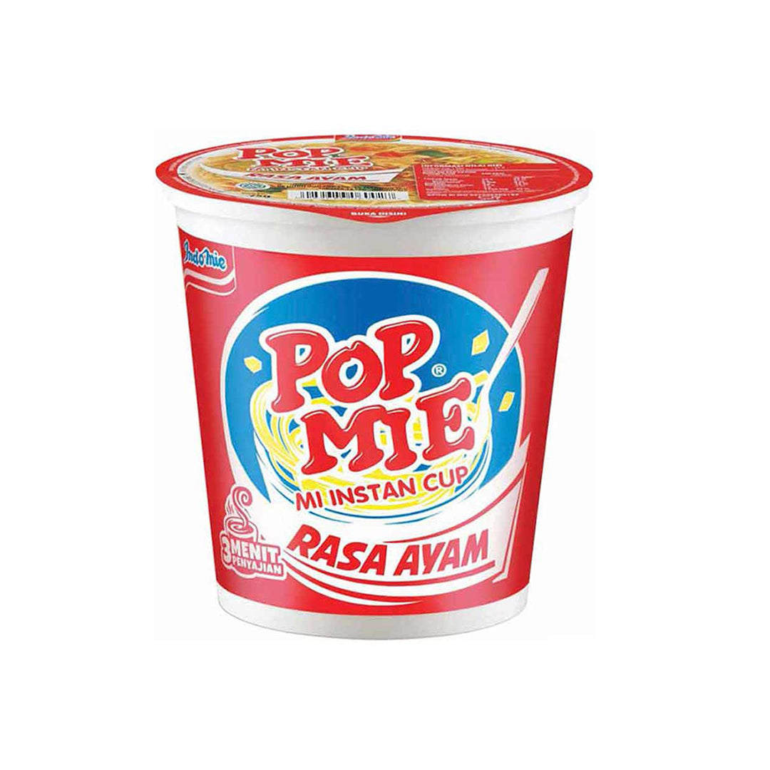 Pop Mie - Mi Instan Ayam Cup 75Gr (24/Carton) – Tasty Snack Indonesia