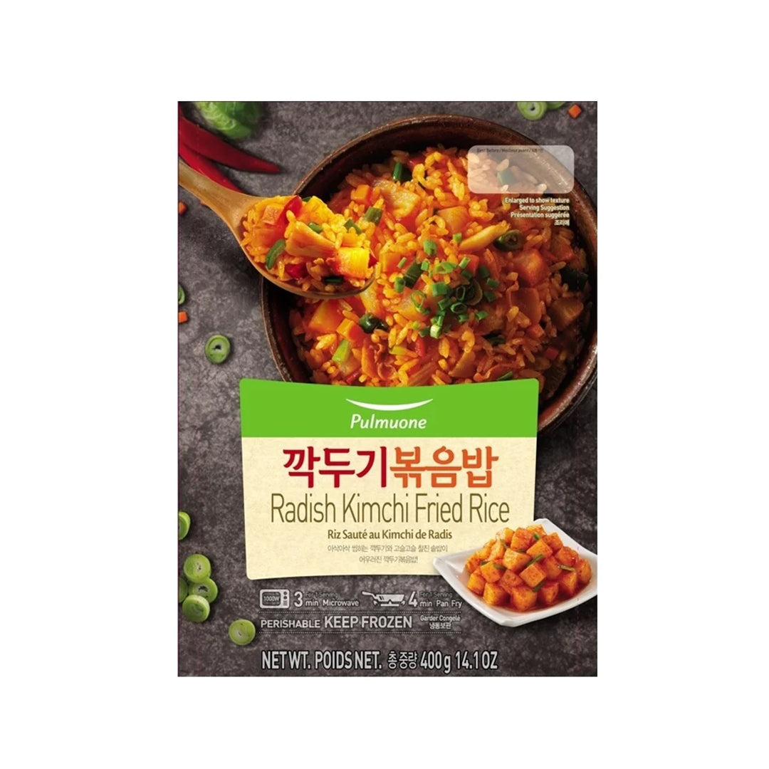 Pulmuone - Radish Kimchi Fried Rice (12/Carton) – Tasty Snack Indonesia