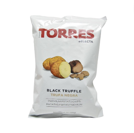 Torres Selecta - Black Truffle Potato Chips 125Gr (15/Carton) – Tasty ...