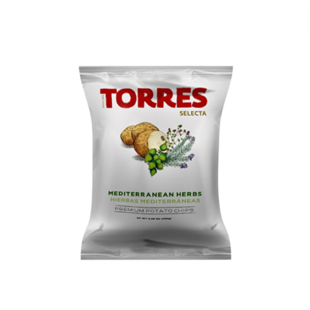 Torres Selecta - Mediterranean Herbs Potato Chips 50Gr (20/Carton ...