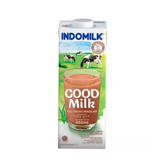 UHT Indomilk Choco 950 Ml (12/Carton) - Tasty Snack Indonesia