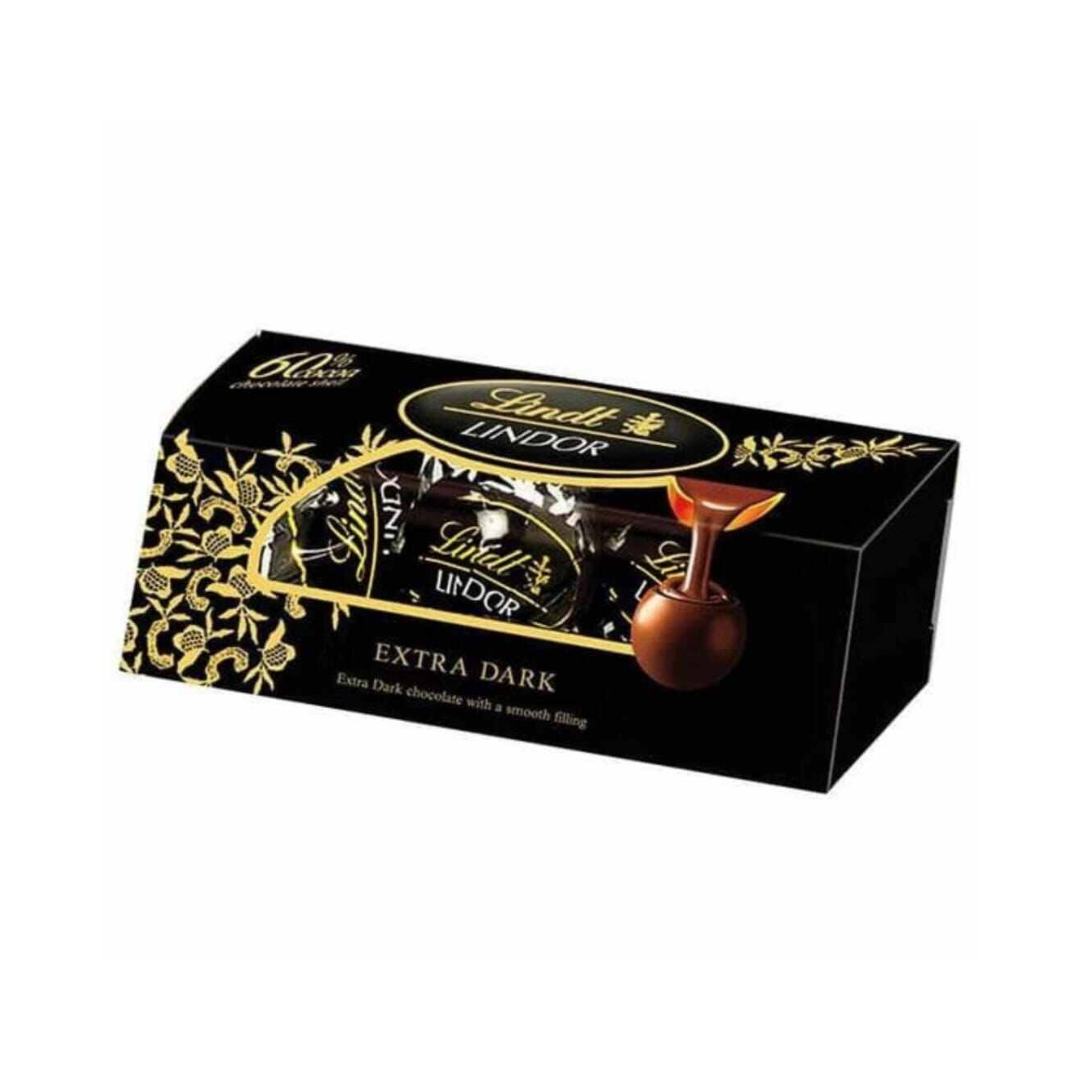 Lindt Lindor Trio - 60% Dark 37Gr (24/Box) – Tasty Snack Indonesia