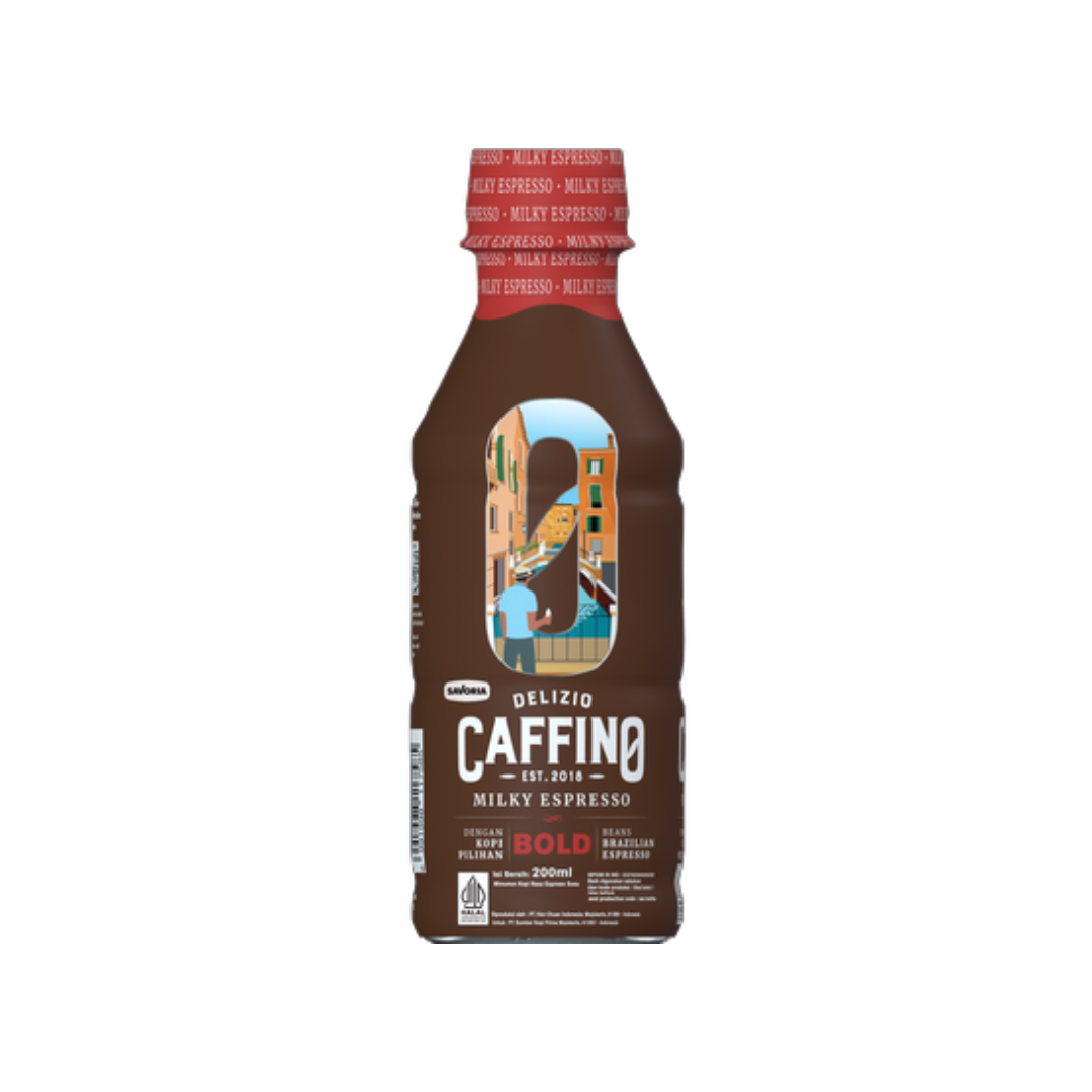 Caffino - Milky Espresso 200Ml (12/Carton) – Tasty Snack Indonesia