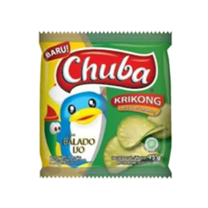 Chuba - Keripik Krikong Balado Ijo 12Gr (100/Carton) – Tasty Snack ...