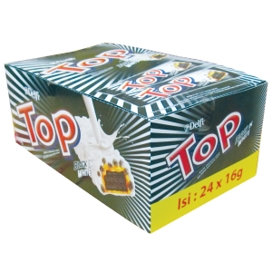 Delfi - Chocolate Wafer Top Black In White 9Gr (24/Box) – Tasty Snack ...