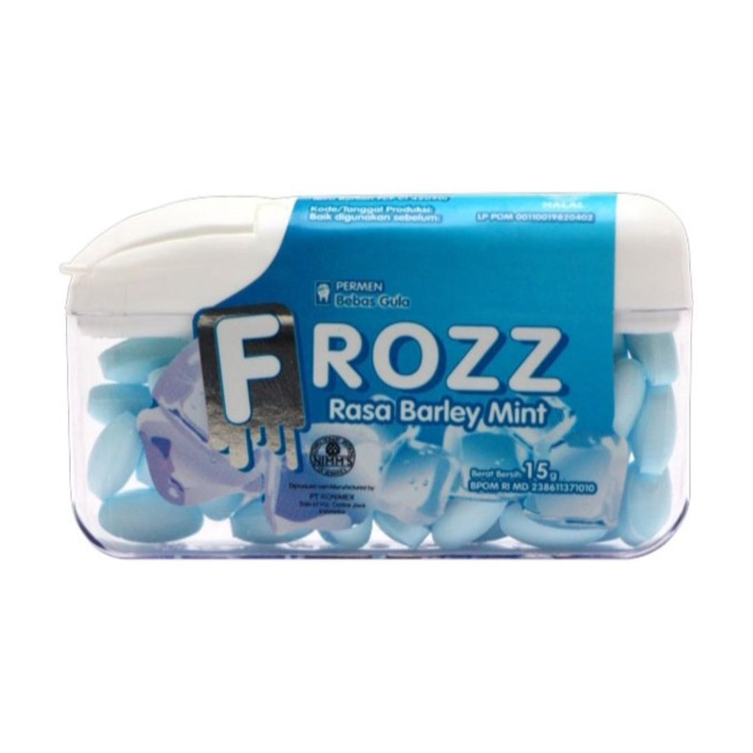 Frozz - Candy Barley Mint Box 15Gr (24/Carton) – Tasty Snack Indonesia