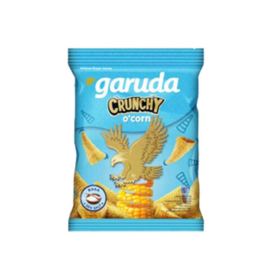 Garuda - Snack O'Corn Crunchy Sea Salt 20Gr (60/Carton) – Tasty Snack ...