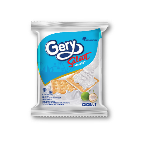 Gery - Crackers Malkist Saluut Coconut 18Gr (120/Carton) – Tasty Snack ...