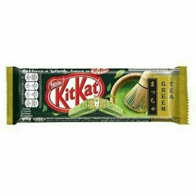 Kit Kat - 2F Fwp Green Tea 17Gr (48/Box) – Tasty Snack Indonesia