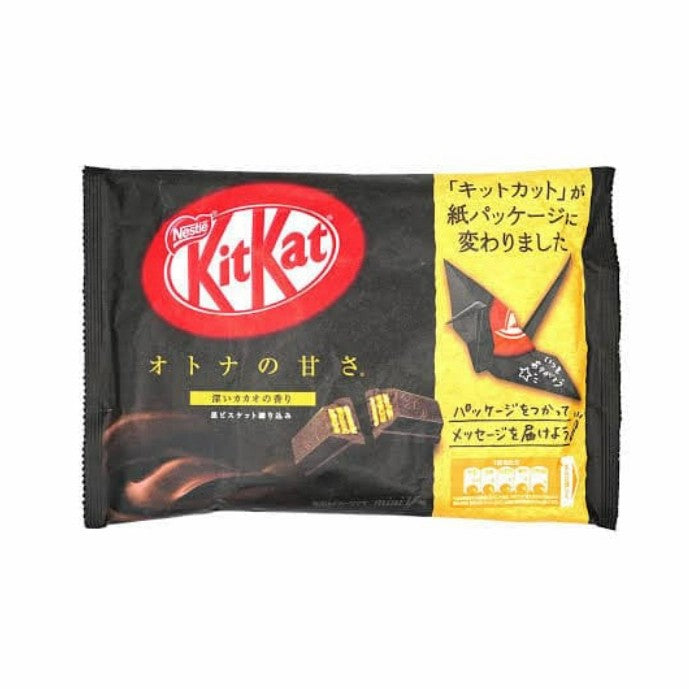 Kit Kat - Mini Dark Chocolate 124,3Gr (24/Carton) – Tasty Snack Indonesia