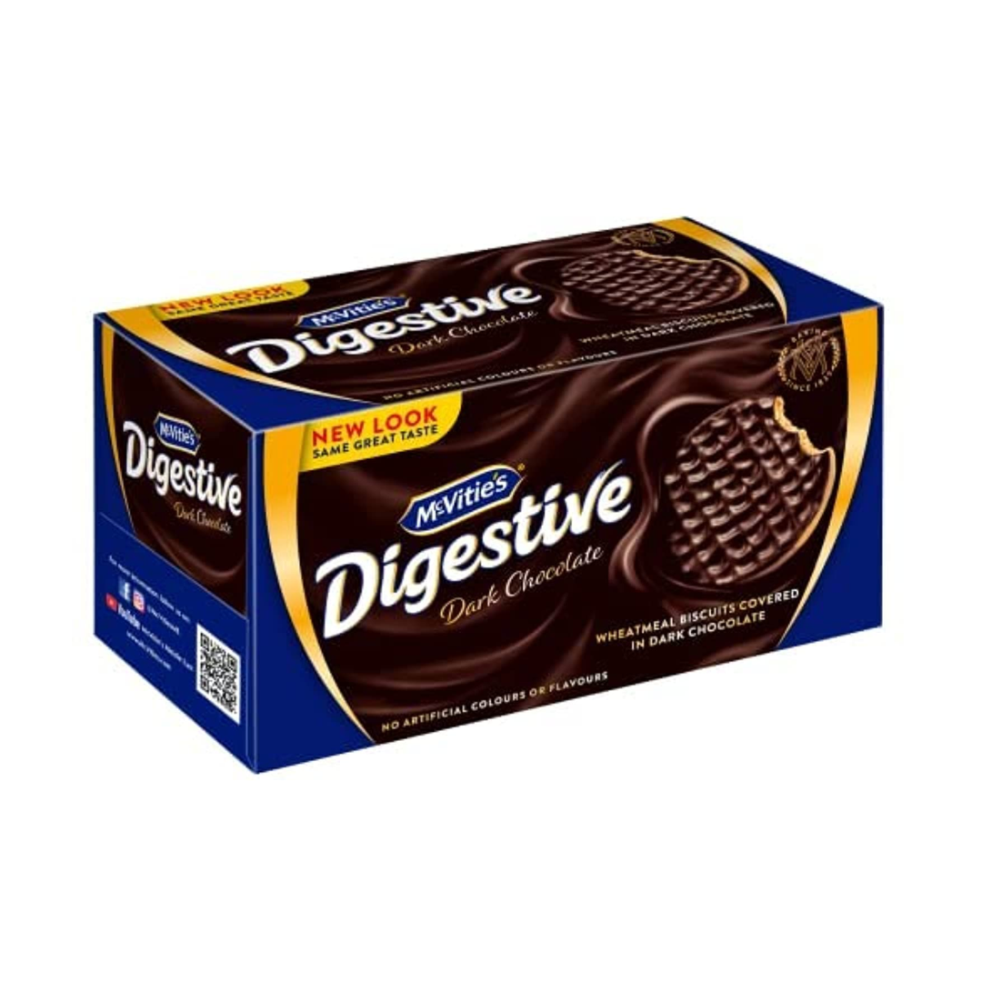 Mcvities - Digestive Dark Choco UK 200Gr (24/Carton) – Tasty Snack ...