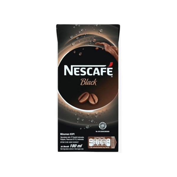 Nescafe Black Uht 200Ml (36/Carton) – Tasty Snack Indonesia