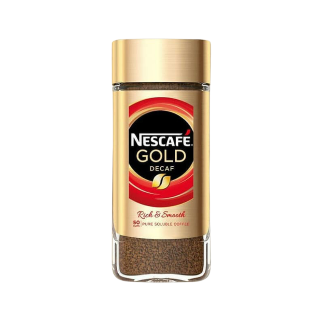 Nescafe - Gold Decaffeinated 100Gr (12/Carton) – Tasty Snack Indonesia